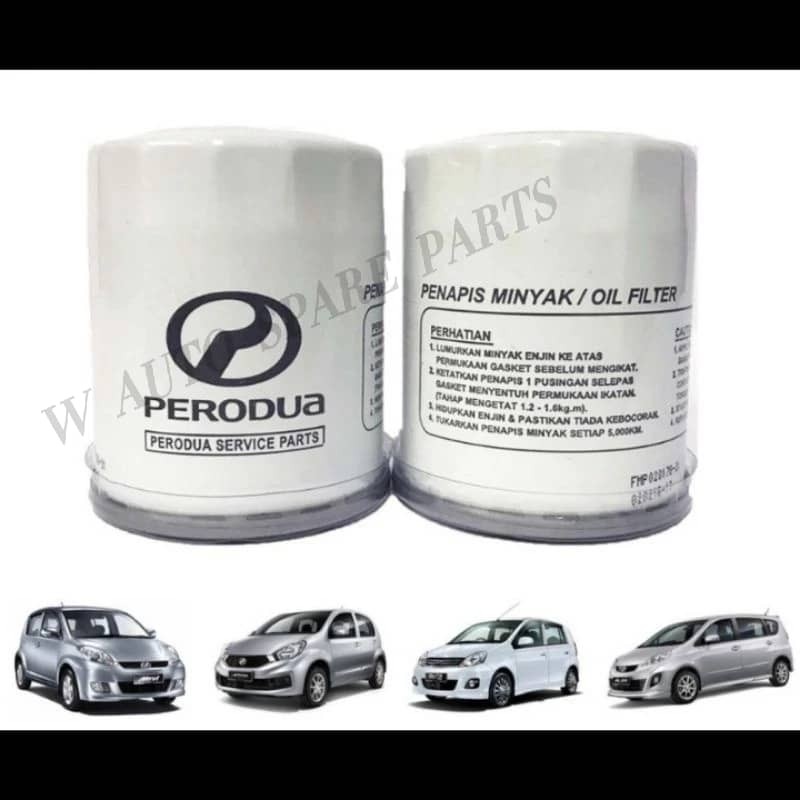 PERODUA OIL FILTER MYVI ALZA VIVA KENARI KELISA KANCIL KEMBARA ( 15601 ...