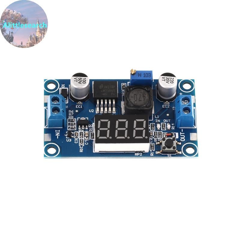 Alittlesearch LM2596 DC DC Adjustable Step Down Converter Voltage ...