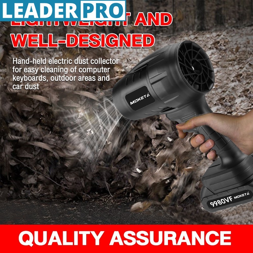 Hand Holding Hurricane Snow Blower Portable Electric Dust Collector ...