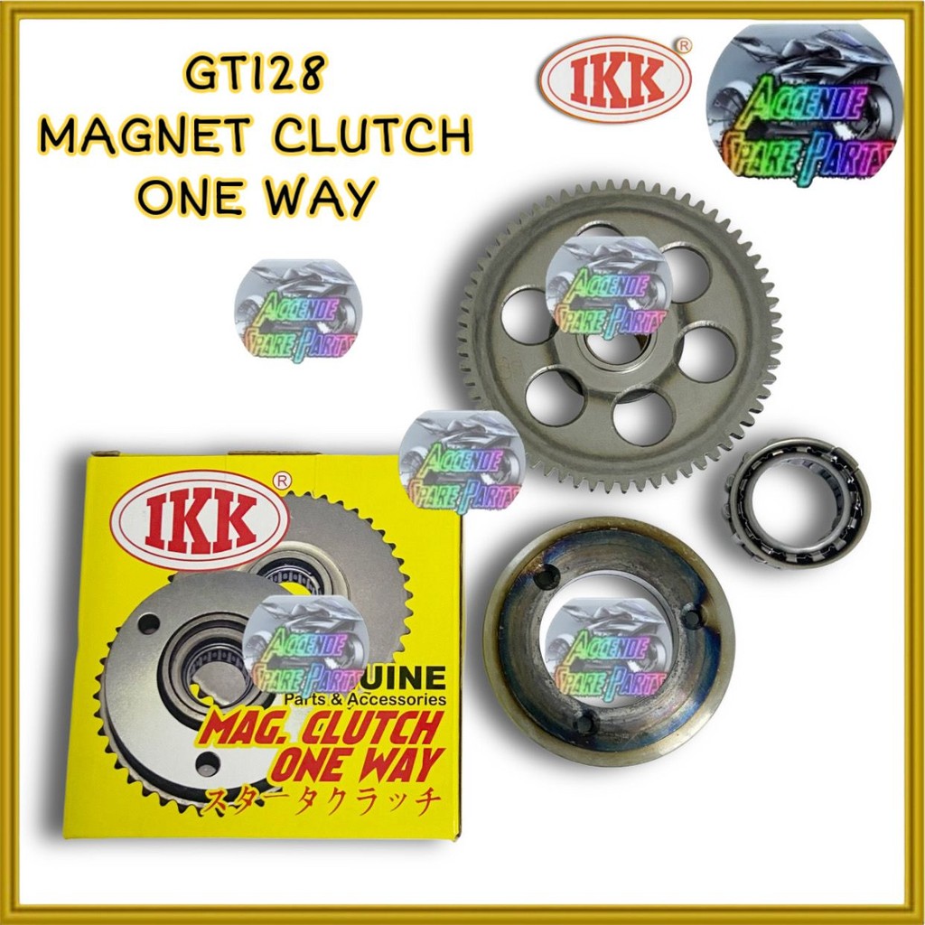 GT128 GT 128 IKK Magnet Clutch One Way With Gear | Shopee Malaysia