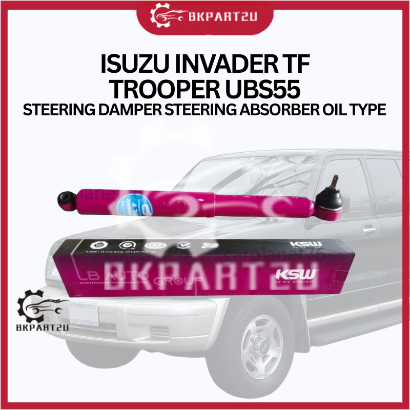 ISUZU INVADER TF TROOPER UBS55 STEERING DAMPER STEERING ABSORBER OIL ...