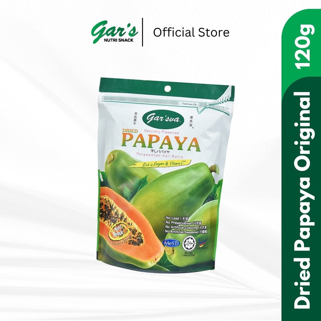 Gar'sva Naturally Preserved Papaya (120g/60g/25g) | Shopee Malaysia