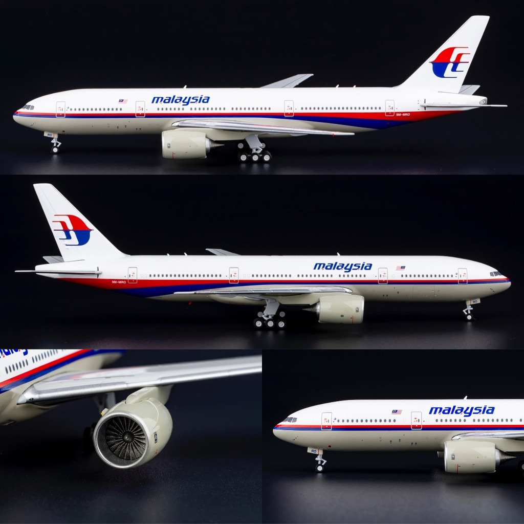Malaysia Airlines Boeing 777-200ER MH370 9M-MRO 1: 400 Commemorative ...