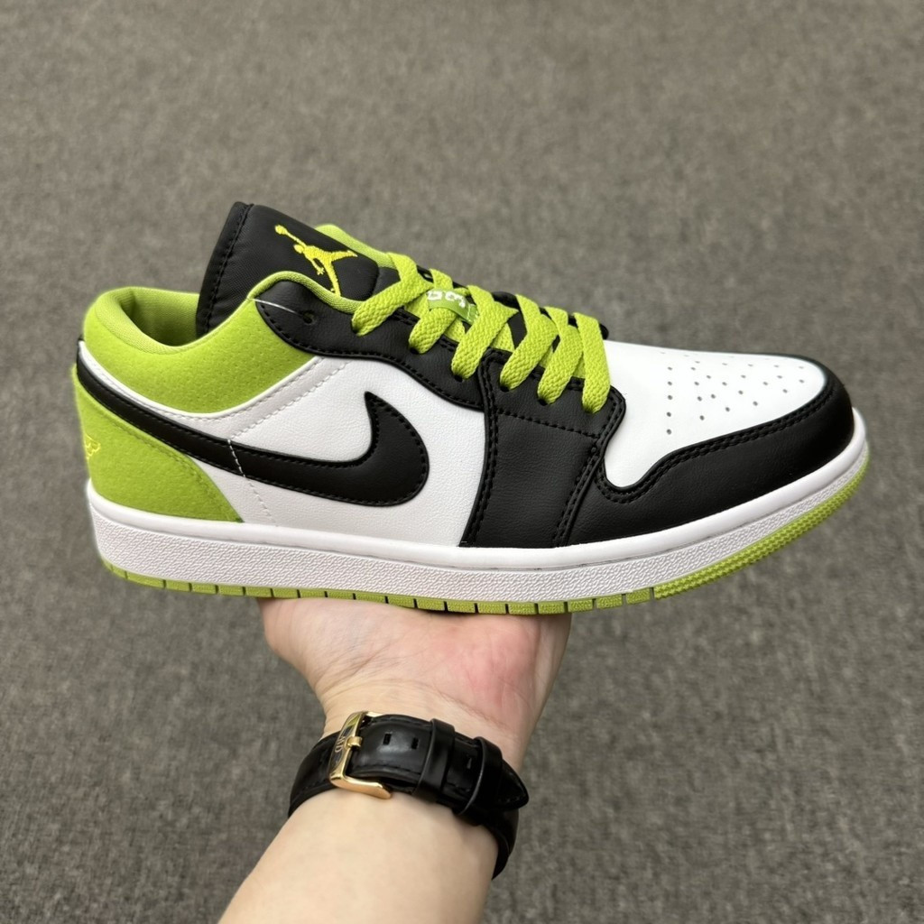 Nike Air Jordan 1 low Oyber green low-top laser Green AJ1 high quality ...