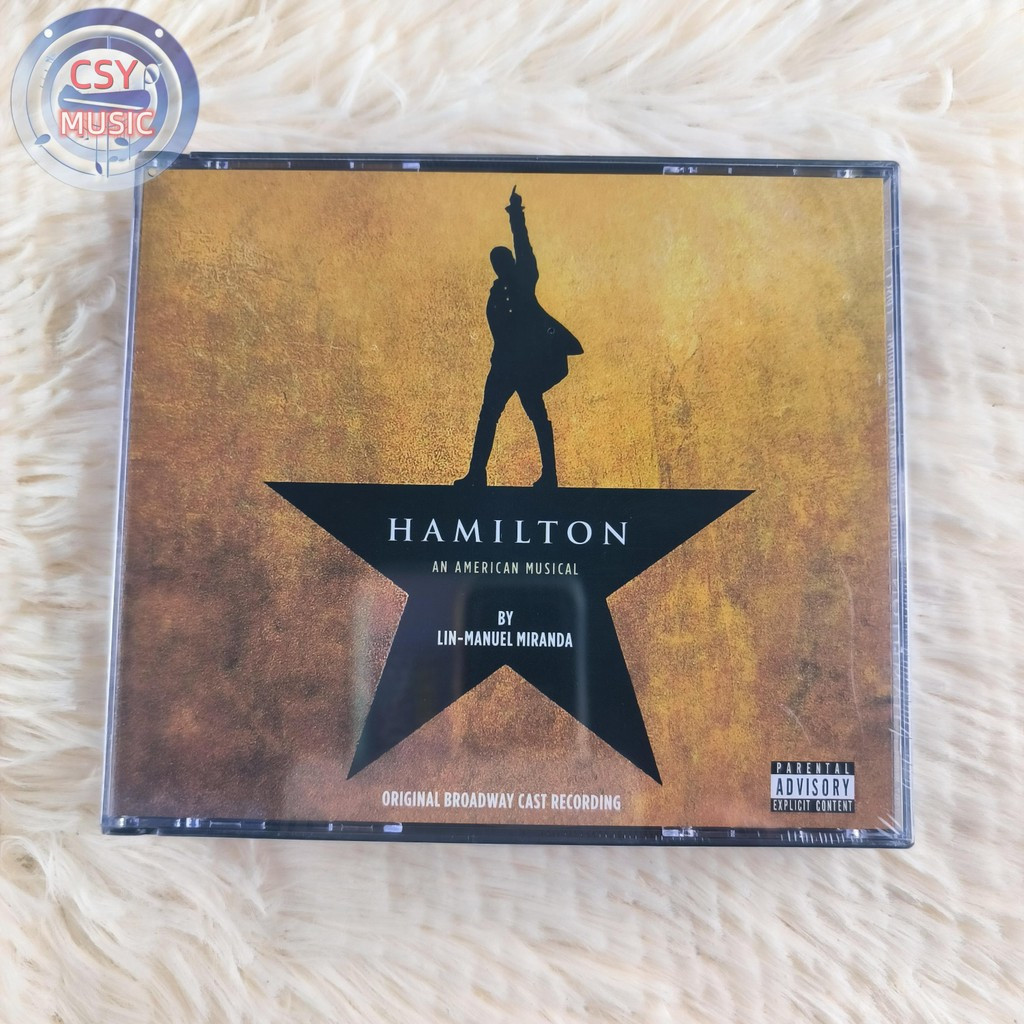 Hamilton (Original Broadway Cast Recording) 2CD Album YE002 | Shopee ...