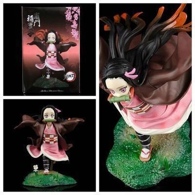 Demon Slayer GK Running Nezuko Sister Demon Slayer Boxed Anime Scene ...