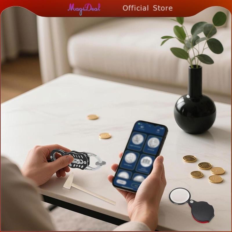 [MagiDeal] Coin Ping Tester Gold Silver Coin Ping Testing Metal Easy to ...