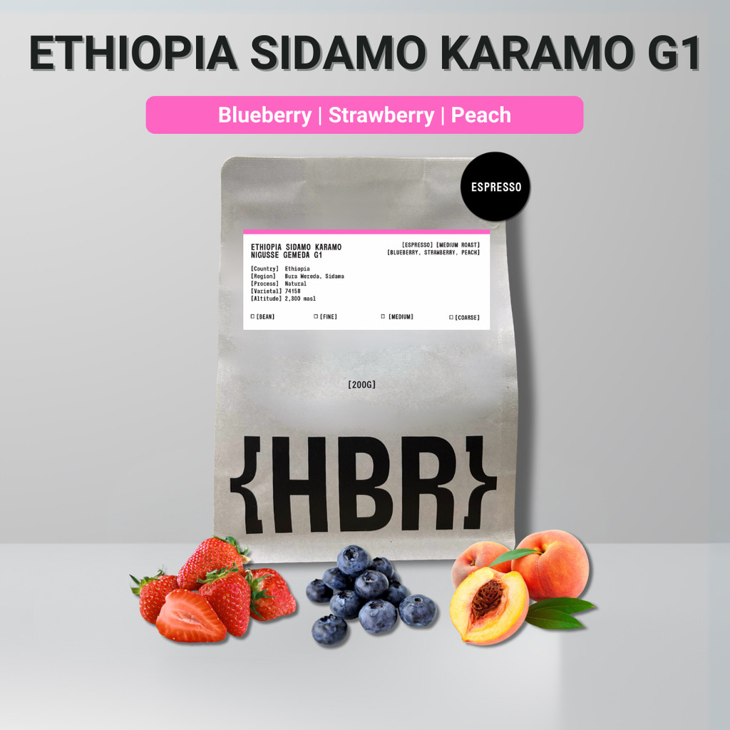 Ethiopia Sidamo Karamo Nigusse Gemeda G1 - (Espresso) | Coffee Bean ...