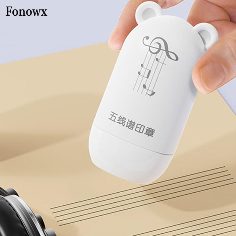 [AbabixaMY] Music Notation Roller Stamp Musical Line Stamp for Piano ...