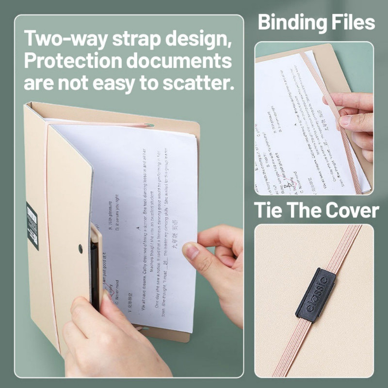 A4/Long Foldable Clipboard File Folder Paper Organizers Low Profile ...