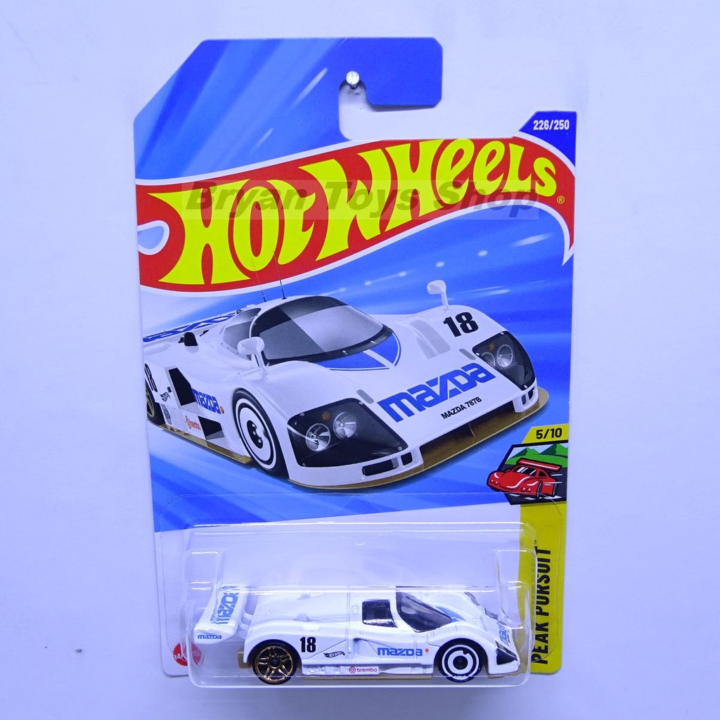 Hot Wheels Mazda 787B White | Shopee Malaysia