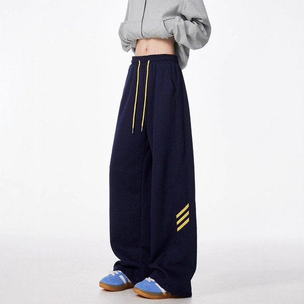 seluar tracksuit lelaki tracksuit man New Heavy Stripe Sports Men ...