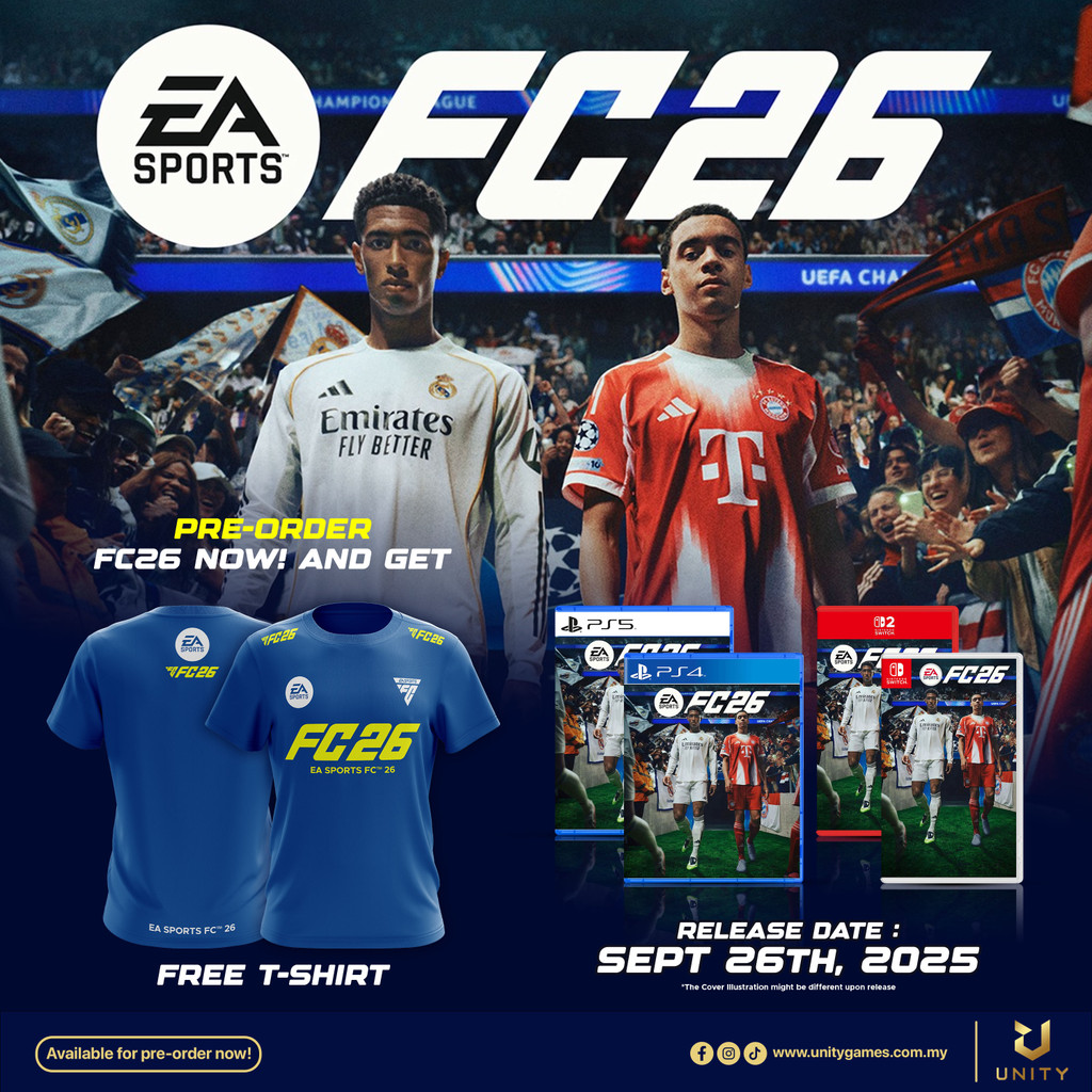 PS5/PS4/NSW/NS2 - EA SPORTS FC 26 [R3] (JERSEY *While Stock Last ...