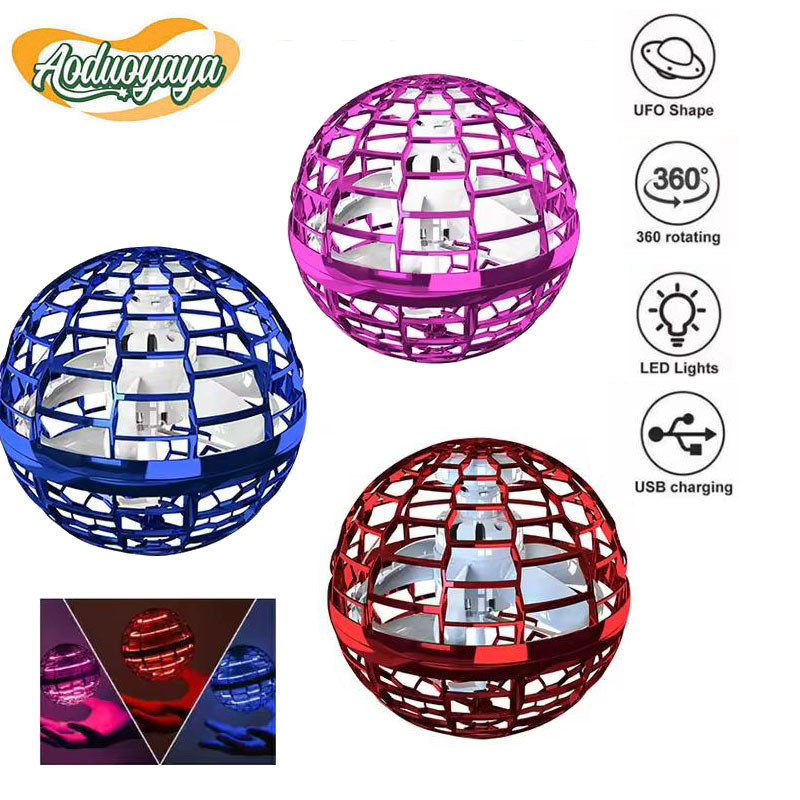 Aoduoyaya Flying Ball UFO Flying Toy 360 ° Rotation Floating Ball Kids ...