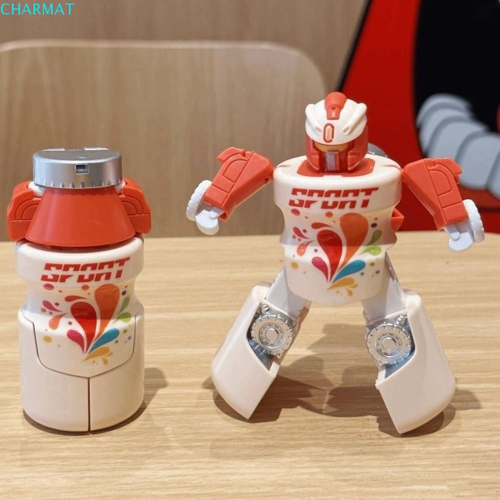 CHARMAT Transform Mech Model Toy, Simulation Ice Cream Fries Dual Form ...