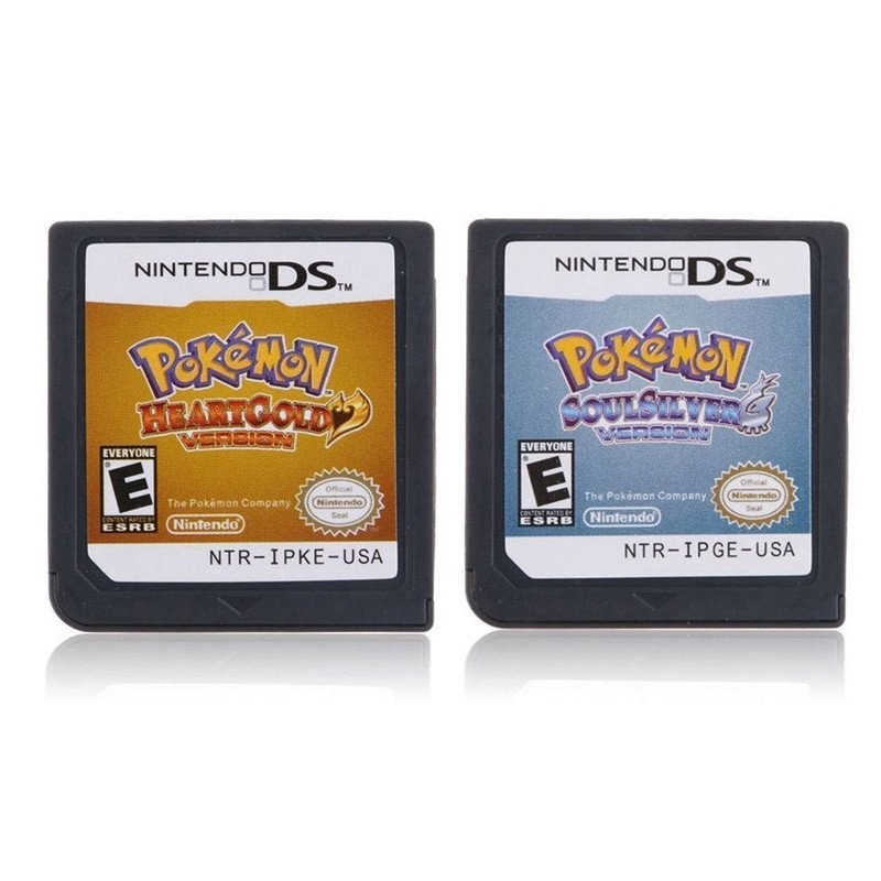 For 3DS Ndsi Nds Nds Pokemon Heartgold Soulsilver Game Card US Version ...
