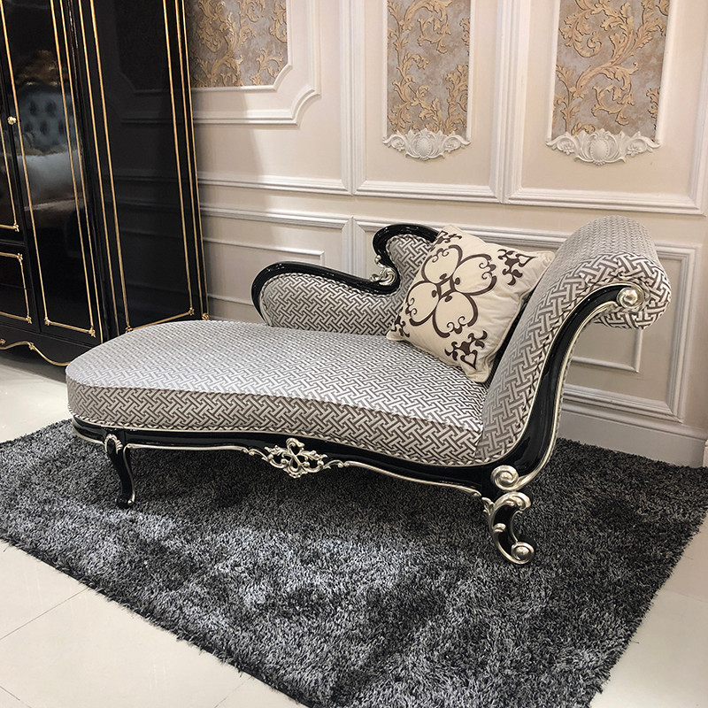 European Concubine Chair Bedroom Beauty Tata Living Room Solid Wood ...