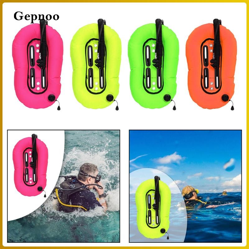 Gepnoo Scuba Diving Donut Wing Single Tank Scuba BCD Set for Diving Men ...