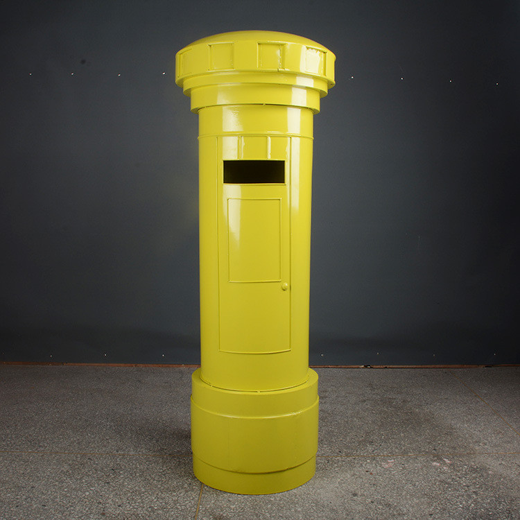 Peti Mel Kreatif Retro British Seni Besi Gaya Perindustrian Ringan ...