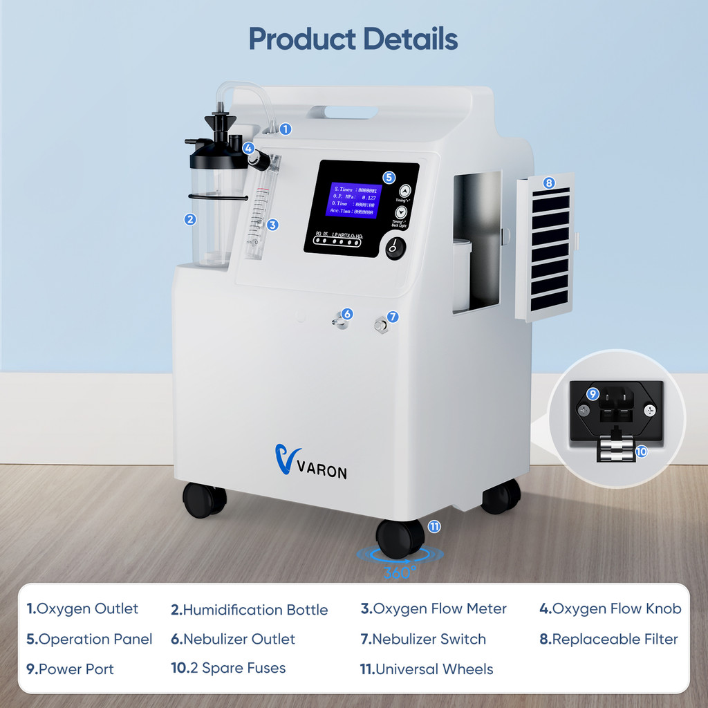 Mirror-Life Nebulizer And Oxygen Concentrator Machine, Oxygen Machine ...