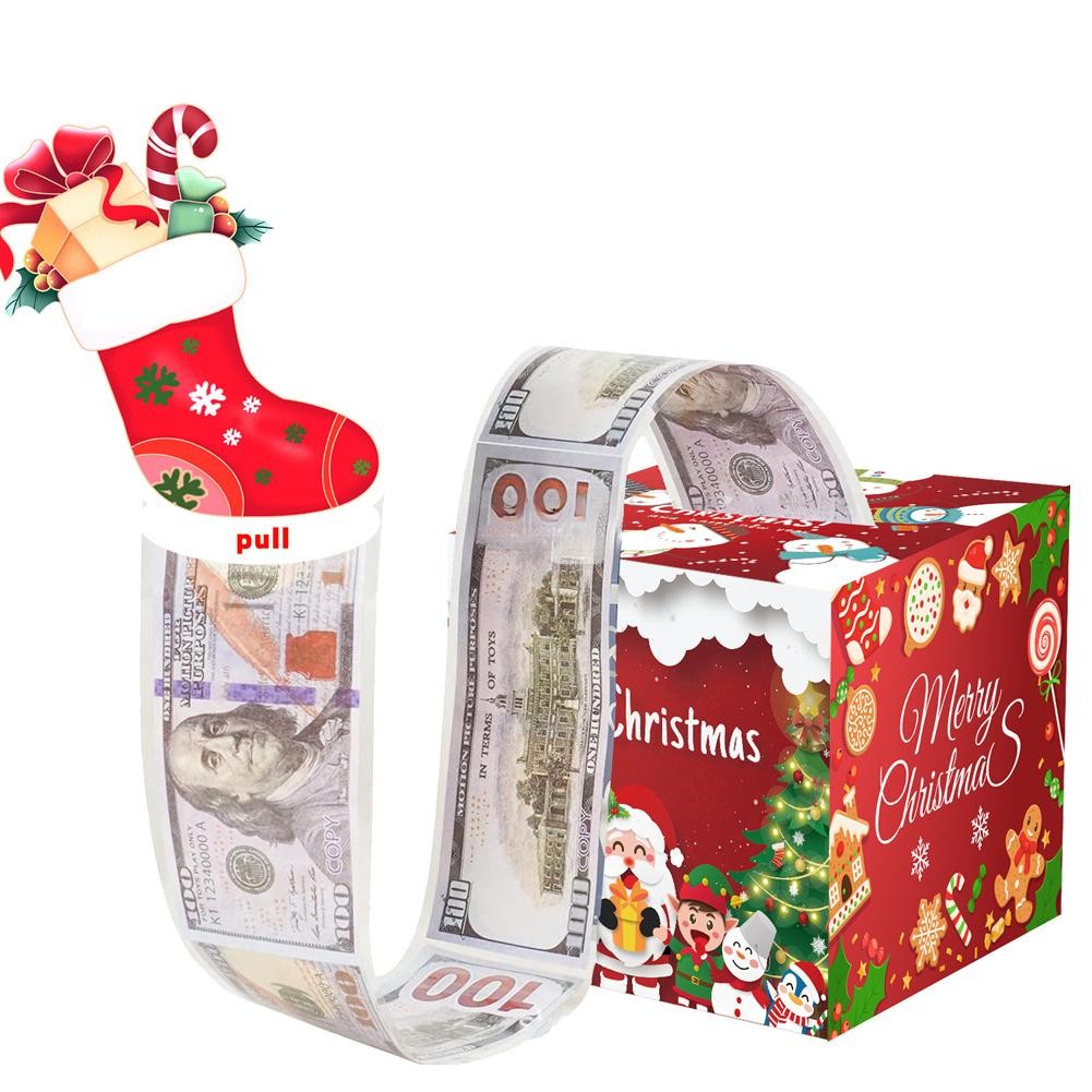Creative Money Pulling Box Surprise Gift Box Birthday Pulling Cake ...