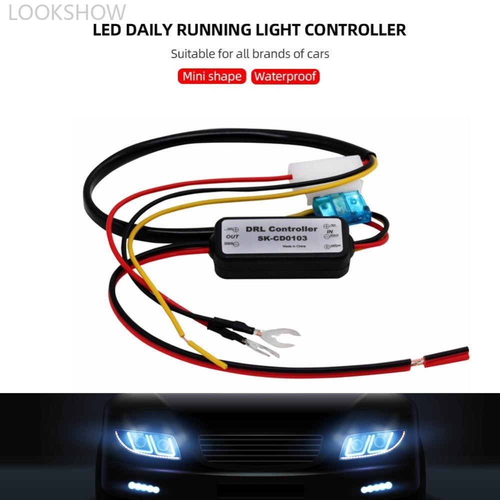 LOOKSHOW Car LED DRL Controller Auto Daytime Running Light Relay ...