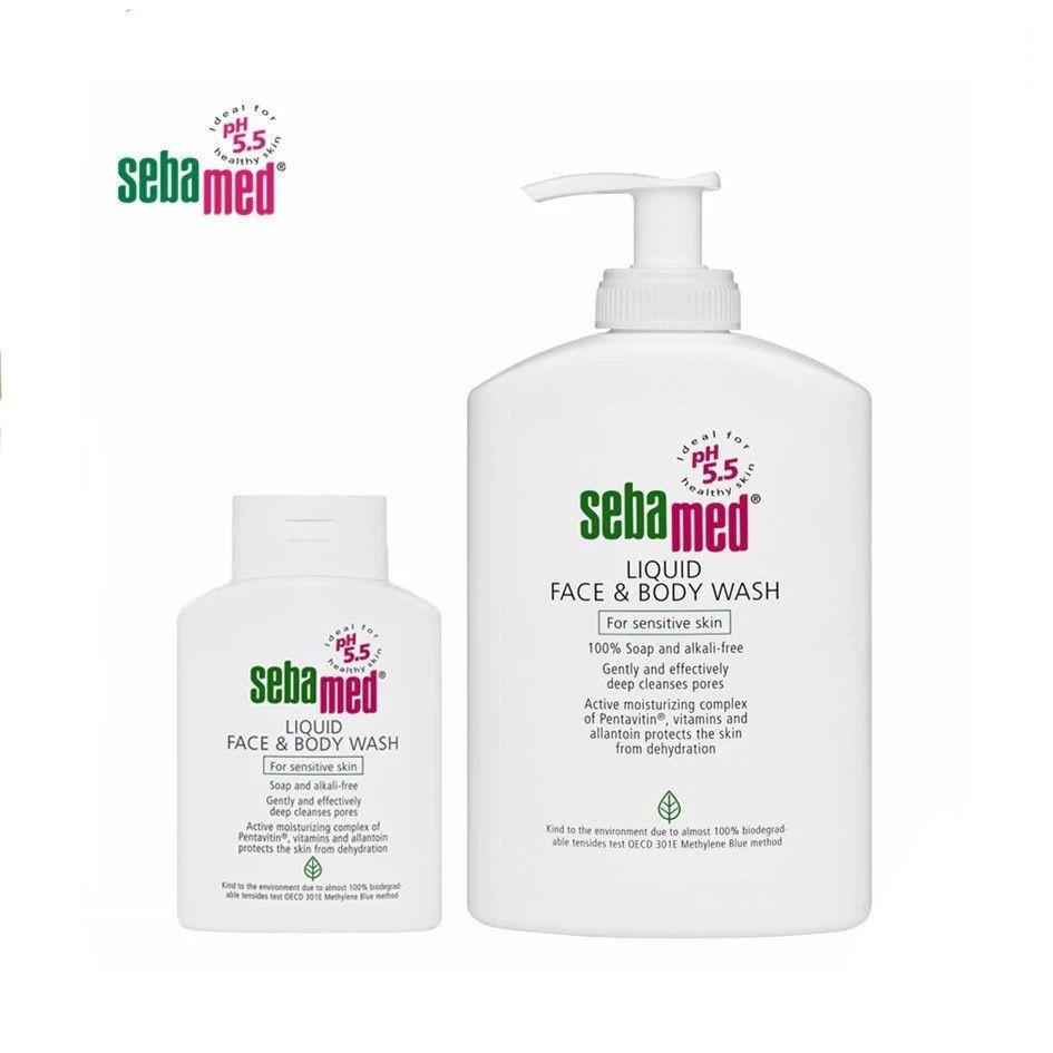 Sebamed Liquid Face & Body Wash 1000ML+200ML | Shopee Malaysia