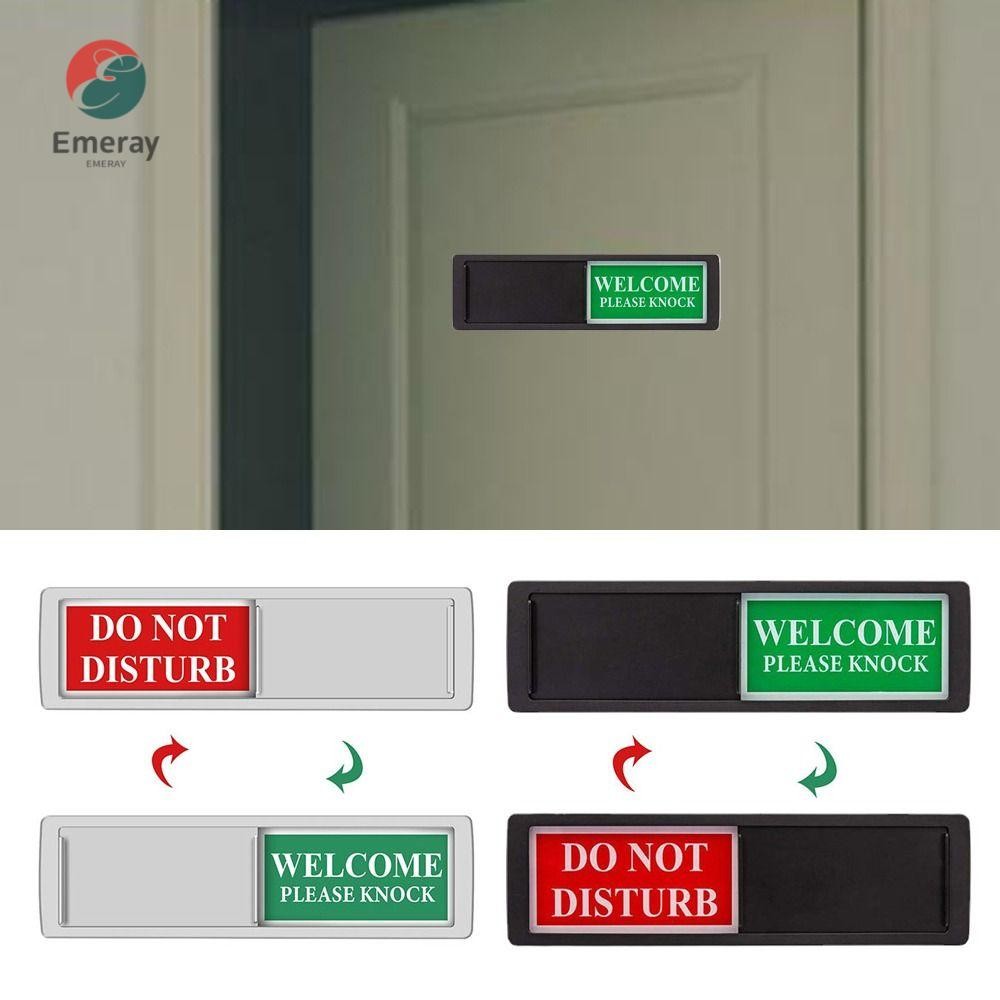 EMERAY Office Door Sign, Waterproof ABS Reminder Signs, Durable Do Not ...