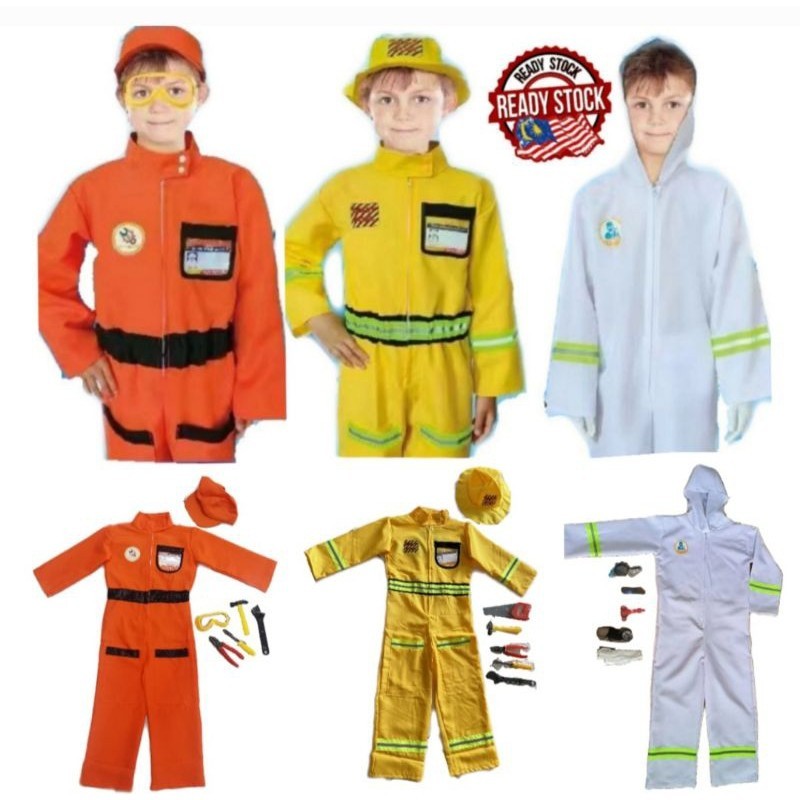 Cosplayworld Occupation Costume Scientist Engineer S-L | Shopee Malaysia