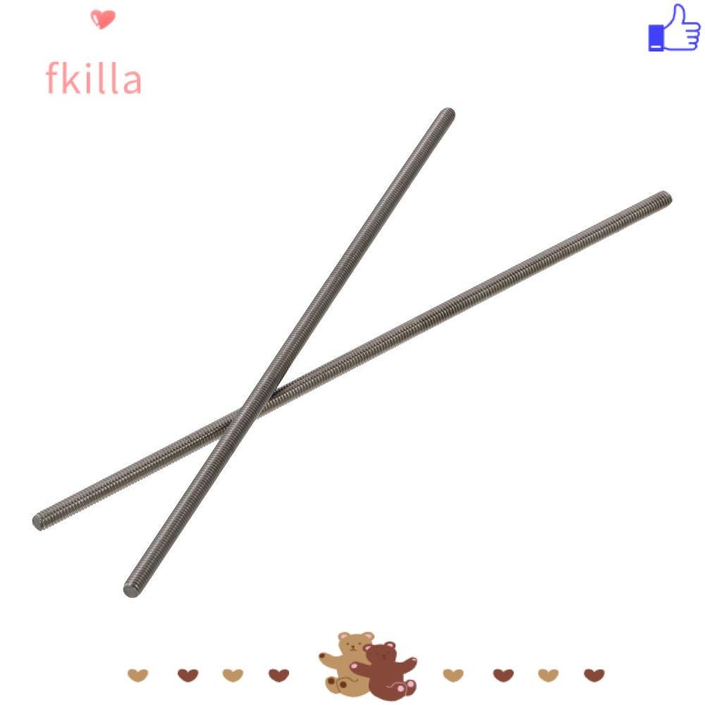 FKILLA 2PCS Long Threaded Screw, 304 Stainless Steel 0.7mm Thread Pitch ...