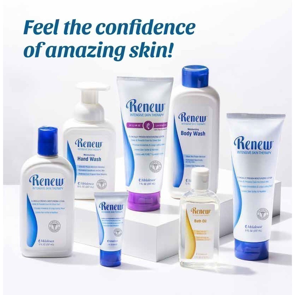 Melaleuca Renew Lotion / Renew Travel Lotion / Renew Body Wash / Renew ...