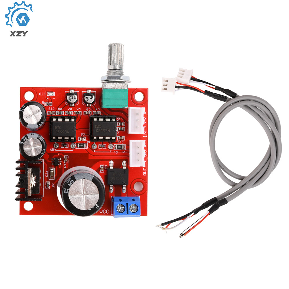 Dual NE5532 Preamplifier Board Amplifier Module Dual Op Amp Power ...