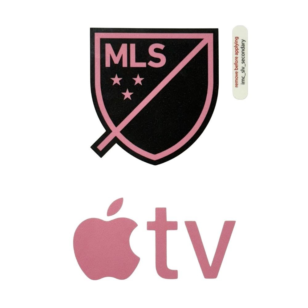 OFFICIAL MLS APPLETV INTER MIAMI CF Away 2025-26 SLEEVE PATCH | Shopee ...