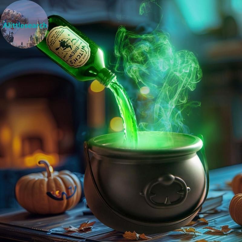 Alittlesearch Halloween Black Witch Bowl Magic Float Bottle And ...