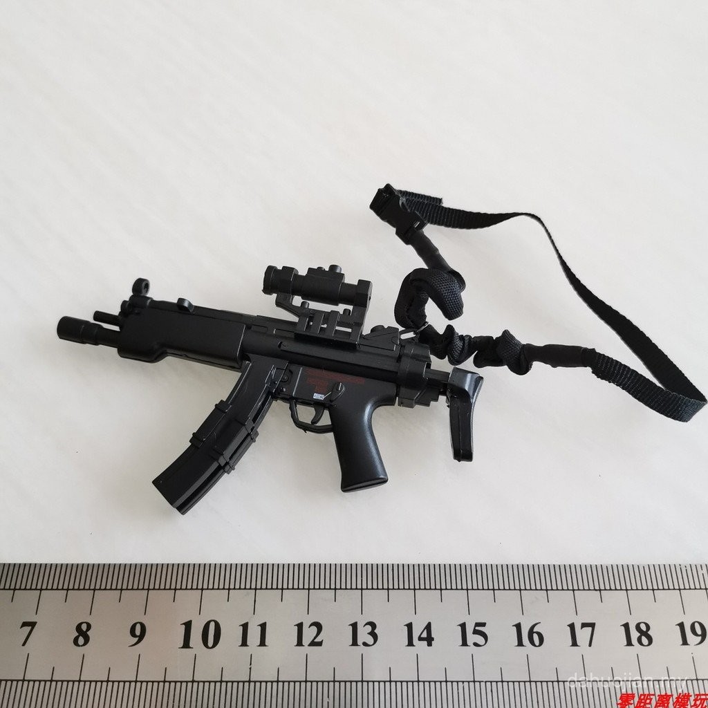 New Product 1: 6 Soldier MP5 Gun Model MP5 Submachine Gun Plastic ...