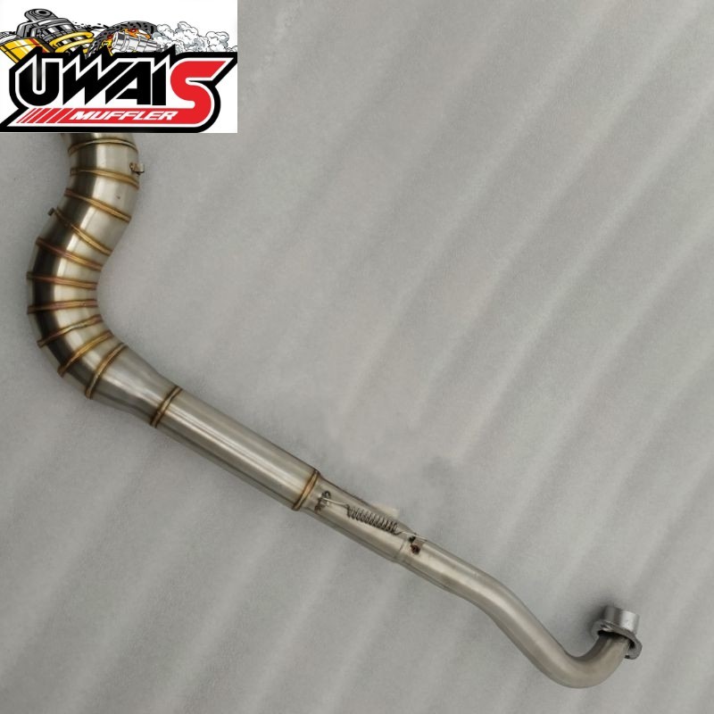 Exhaust open 28mm racing manifold Ex5 wave 125 wave 110 wave 100 Legend ...