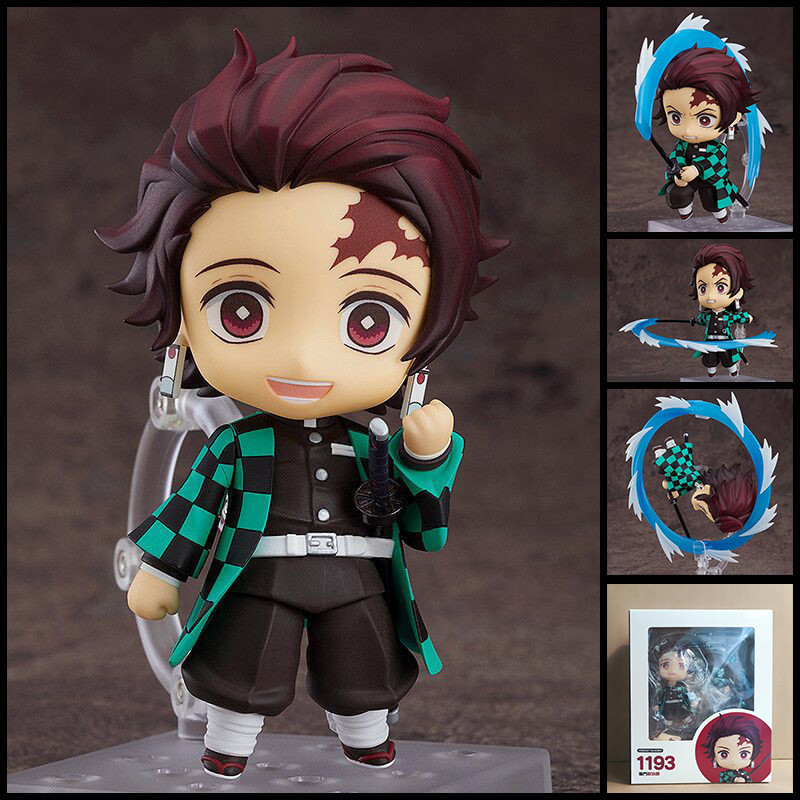 Q-version clay Demon Slayer 1193# Tanjiro 1194# Nezuko movable face ...