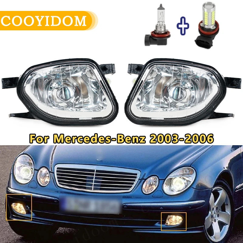 Fog Lights For Mercedes-Benz W211 2003-2006 E200 E220 E240 E280 E300 ...