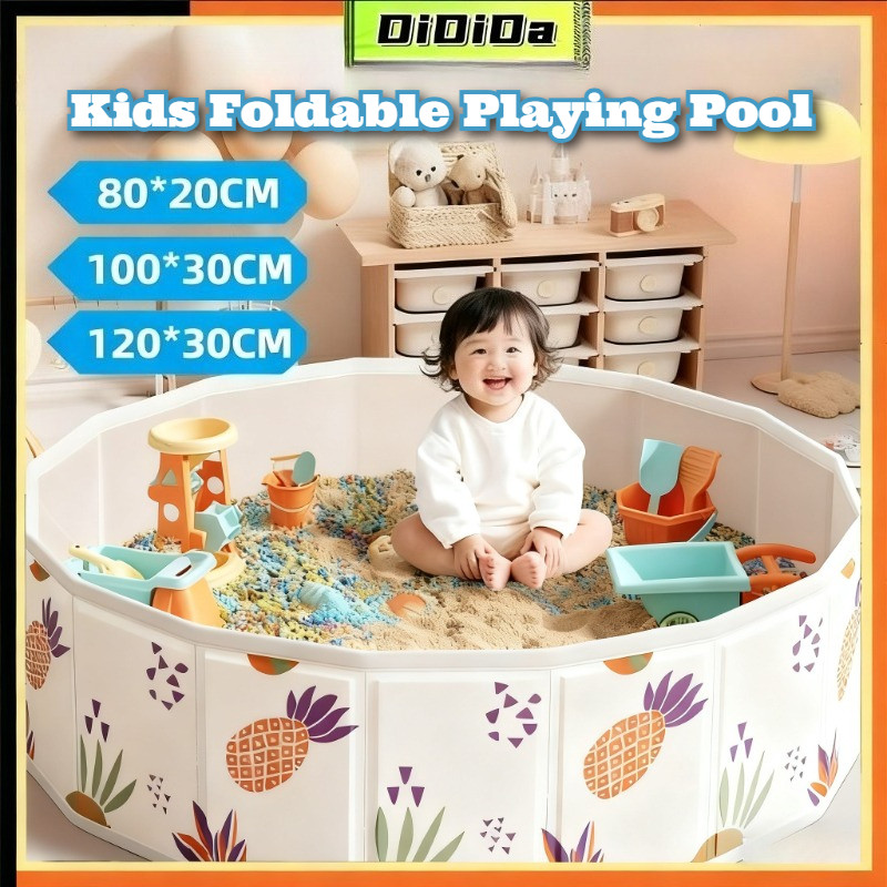 Foldable Ball Pool for Kids Infant Ocean Ball Pit Pool Playpen Fence ...
