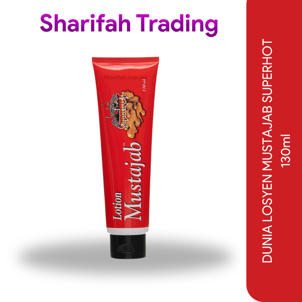 DUNIA LOSYEN MUSTAJAB SUPERHOT 130ml | Shopee Malaysia