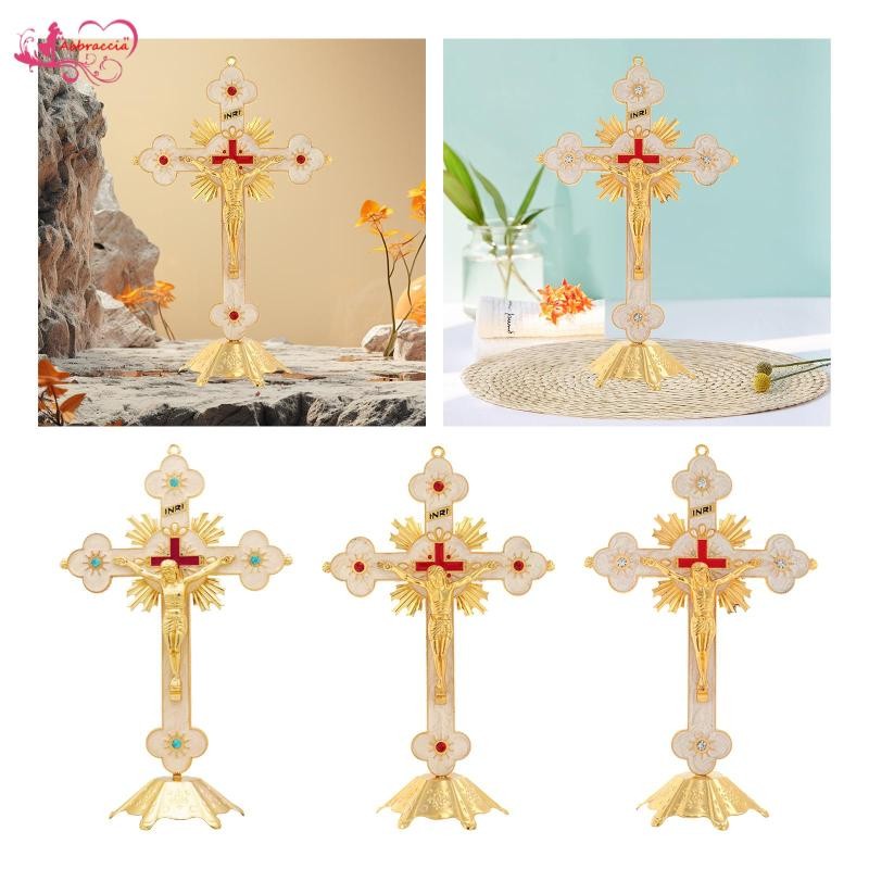 Abbraccia Crucifix Figurine Standing Crucifix Sculpture Holy Catholic ...