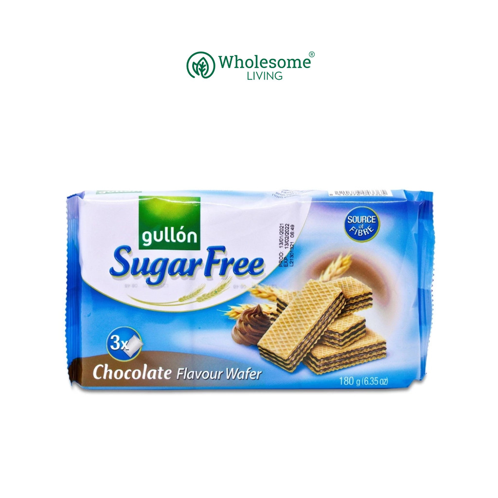 Gullon Sugar Free Wafer (Chocolate / Vanilla) 180g | Shopee Malaysia