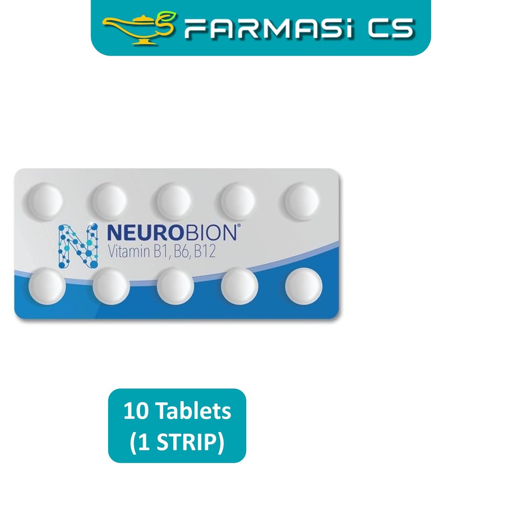 SPECIAL Neurobion 10 Tablets x 1 Strip / 3 Strips EXP:07/2026 [ Vitamin ...