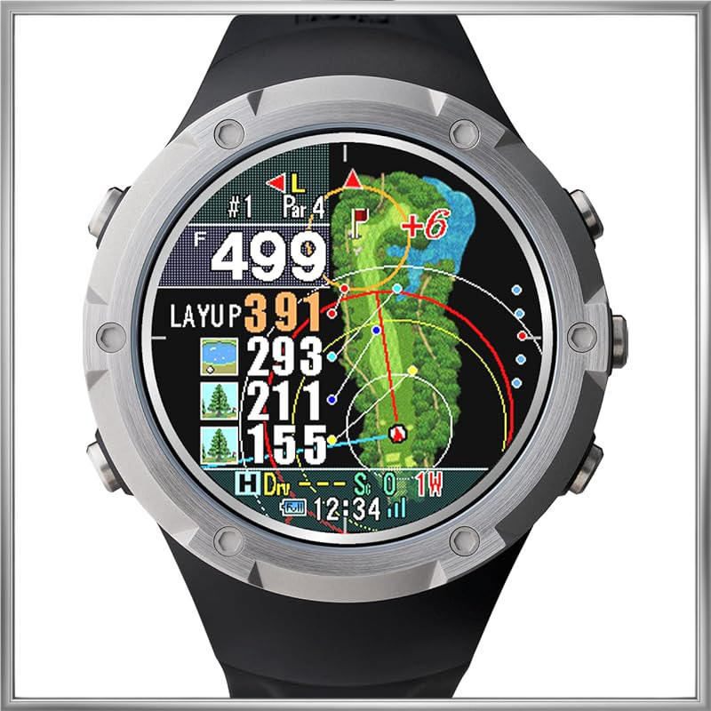 Shot Navi Evolve α Black 1.4-Inch Color LCD Latest GPS Chip M10 ...