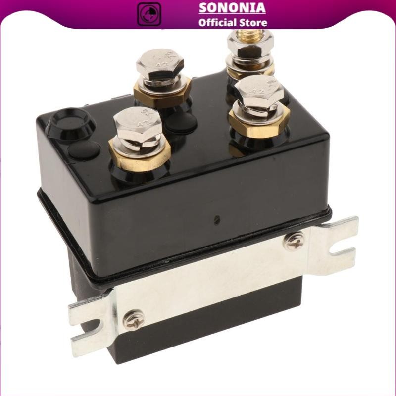 SONONIA 24V/500A Electric ATV UTV Winch Solenoid Relay Contactor,Winch ...
