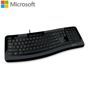 Microsoft Microsoft Comfortable Curve Keyboard 3000 Ergonomic Curve ...