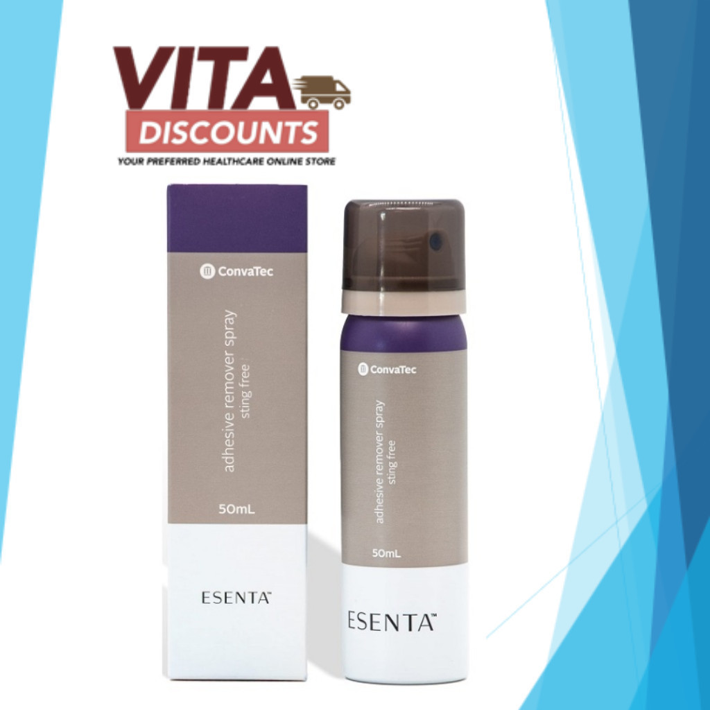 [NEW PACKAGING] CONVATEC ESENTA / NILTAC ADHESIVE REMOVER SPRAY 50ML ...