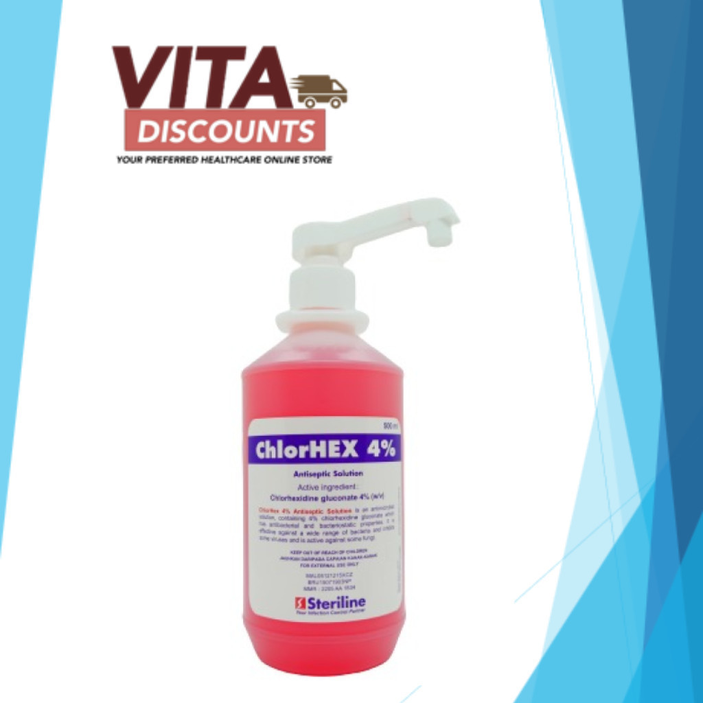 CHLORHEX 4% SOLUTION 500ML EXP05/2026 | Shopee Malaysia