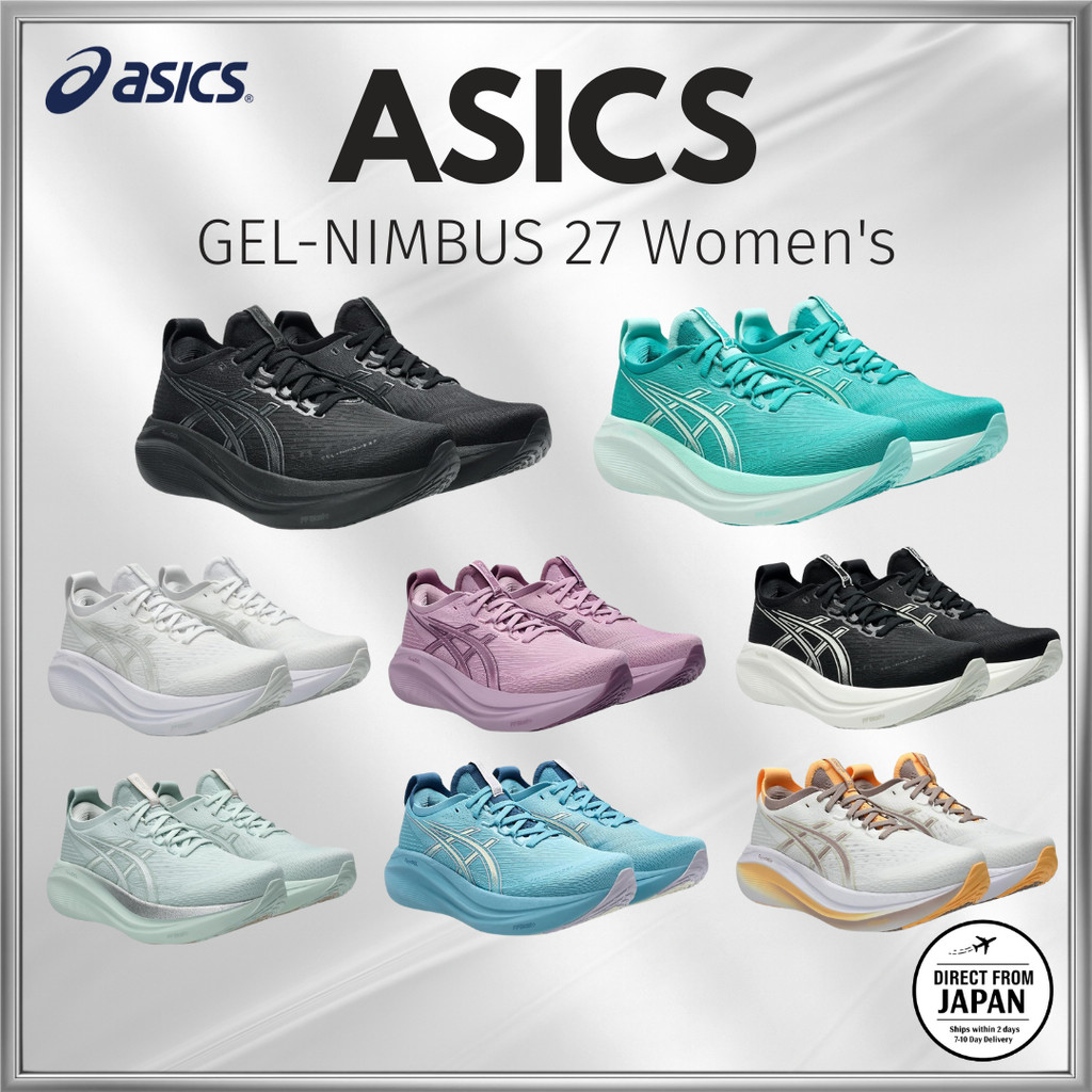 ASICS GEL-NIMBUS 27 Running Shoes 1012B753 Women's | Shopee Malaysia