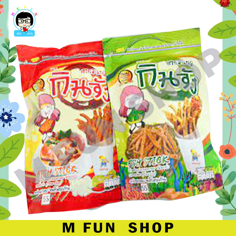 Fish Stick Snack | Snek Ikan Thailand | Fish Biscuit Stick Rangup ...